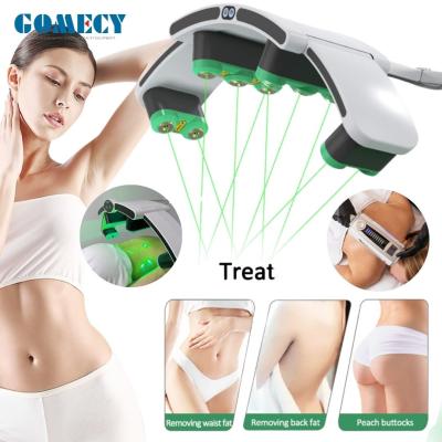 China Slimmer 10D Lipo Laser 532nm Green Light And Endo Roller Therapy Combined Body Slimming Machine for sale