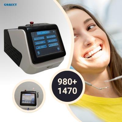 China Gomecy 980nm 1470nm Diode Laser Dental Equipment for Tooth Whitening Anti Inflammation Pain Control and Oral Healing for sale