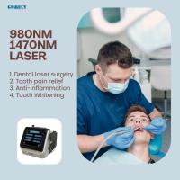 China Gomecy 980nm 1470nm Diode Laser Dental Equipment for Tooth Whitening Anti Inflammation Pain Control and Oral Healing for sale