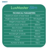 China Gomecy Vertical 10D Laser Lipo Green Light MLD Equipment for Body Shaping Fat Burning for sale