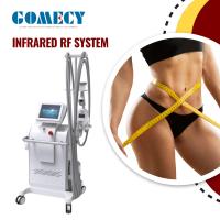 China Professional Vacuum Roller Beauty Machine for Slimming , Infrared RF Vacuum Roller Full-Body Therapy Equipment for sale