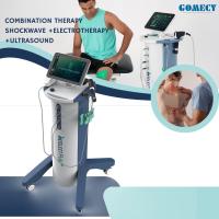 China Intelligent 3-In-1 Ultrasonic Physiotherapy Machine With Pneumatic Shockwave Ultra Deep Vibration Electrotherapy for sale