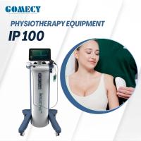 China GOMECY Shockwave Physiotherapy Equipment for Pain Relief 13 Shock Heads and 0-21 Hz Work Frequency for sale