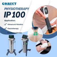 China Vertical 4 Wheels Easy Moving Shockwave Therapy Machine Electotherapy Ultrasound for Chronic Pain Treatment and Tissue Repair for sale