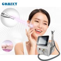 China 755nm Wavelength 8.4-Inch Touch Screen ND YAG Laser System for Eyebrow and Eyeline Cleaning for sale