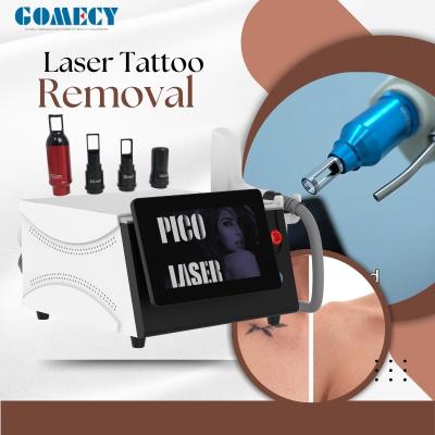 China Q Switched Nd Yag Picosecond 1064 nm 532nm 755nm 1320nm  Tattoo Removal Machine with Air Cooling for sale