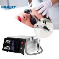 China Adjustable 1-10Hz Pulse Repetition Rate Pico Laser for Tattoo Removal and Nd Yag Laser with Air Cooling System for sale