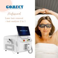 China 2025 AI Skin Analyzer 4 Wavelength Diode Laser Hair Removal Machine 755nm 808nm 940nm 1064nm Painless Permanent for sale