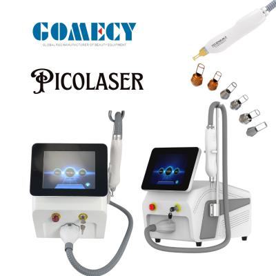 China Professional Grade 755nm Picolaser for Pigmentation Removal Shrink Pores and Acne Removal for sale