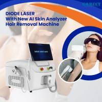 China AI Intelligent Skin Analysis System Diode Laser Hair Removal Machine 4-Wave Diode Laser for sale