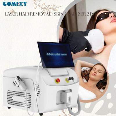China Gomecy  2025 Hot Model High Power 808nm 755 1064 Diode Laser Stack Bars for Professional Skin Treatments with Skin Analyzer for sale