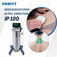 China 3 in 1 Shockwave Ultrasound Electrotherapy Physiotherapy Equipment Chronic Pain Treatment and Tissue Repair for sale