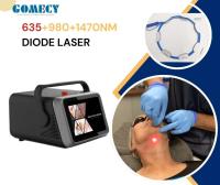 China Endo Face Lifting Lipolysis Laser Liposuction Body Slimming Machine Diode 635 980 1470nm Endolaser Laser Equipment for sale