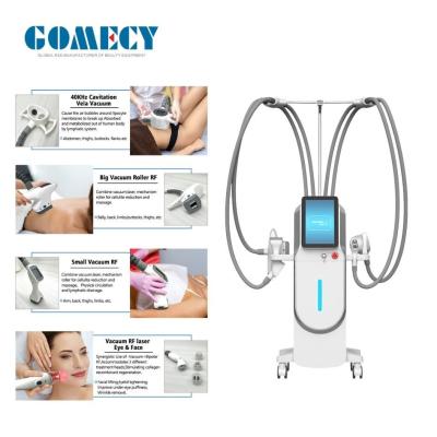China GOMECY VelaBody RF Vacuum Roller Therapy Body Sculpting Cavitation Body Contouring Laser Body Slim Machine for sale