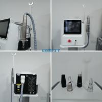 China Professional Q Switched Nd YAG Laser Machine Multi Wavelength 532nm 755nm 1064nm 1320nm for Tattoo and Pigment Removal for sale