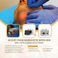China Professional 980+1470nm Diode Laser Device for Fat Reduction, Skin Tightening and Minimally Invasive Treatment for sale