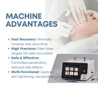China Dual Wavelength 980nm 1470nm Diode Laser Lipolysis Machine For Body Fat Reduction And Skin Tightening for sale