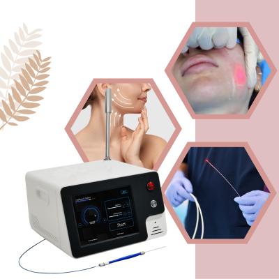 China Dual Wavelength 980nm 1470nm Diode Laser Lipolysis Machine For Body Fat Reduction And Skin Tightening for sale
