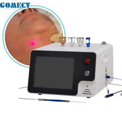 China Medical New Mini Invasive Diode Laser 980 1470nm  Endolaser Face Lifting Therapy Spider   Varicose Veins Removal Machine for sale