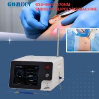 China Lipolysis Non Surgery Fiber Laser Facial Lifting Laser Endolaser Endolift  635nm 980 Nm 1470nm Equipment With Joule for sale