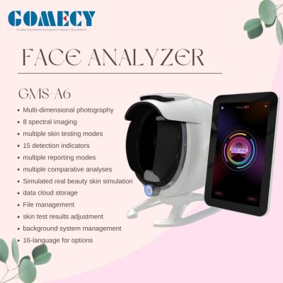 China GMS- A6 Al Intelligent Face Analyzer Machine 8 Spectral Imaging Technologies for One Click Analysis of 15 Skin Problems for sale