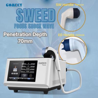 China ED Focus Shockwave Therapy Equipment forPain Relief Muscle Relaxation and Sports Injury Physiotherapy Recovery for sale