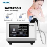 China Focused Shock Wave Therapy Machine ESWT Shockwave Therapy Equipment For Physical Therapy for sale