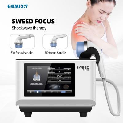 China Focused Shock Wave Therapy Machine ESWT Shockwave Therapy Equipment For Physical Therapy for sale