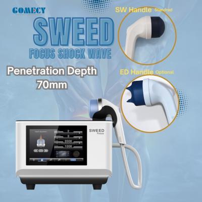 China Focused Shock Wave Focus Shockwave Therapy Machine EMFOCUS Piezo ESWT Shock Wave For ED Treatment for sale