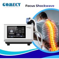 China Gomecy Soft Shockwave Extracorporeal Focus Shock Wave Therapy Physiotherapy Machine for sale