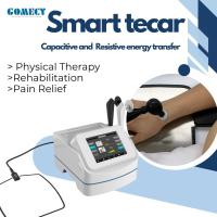 China Portable 448khz Tecar Physiotherapy Equipment Pain Relief Tecar Therapy Diathermy High Quality Smart Tecar Machine for sale