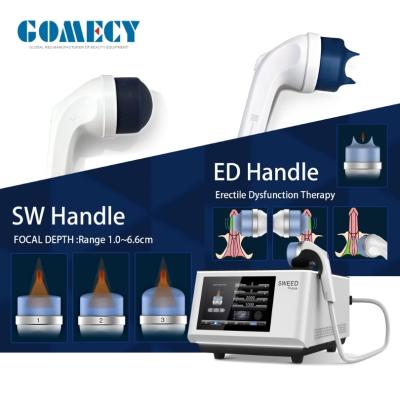 China Focused  Shockwave Therapy Machine For Chronic Pain Relief And Soft Tissue Healing In Orthopedic And Sports for sale