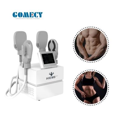 China 4 Handles EMS Sculpting Machine Featuring Air Cooling in Machine and Handle Operating at Frequency 5 to 100Hz for Enhanced Muscle Sculpting for sale