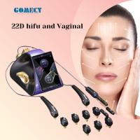 China High Efficiency Ultrasound Vmax Face Lift SMAS Body Slimming Anti Wrinkle Removal 22D HIFU Machine for sale