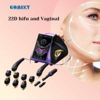 China 22D Max HIFU Dual System RF Wrinkle Removal Machine 2-In-1 Multiple-Row HIFU+Vaginal Machine 7D 9D 12D 22D Hifu for sale