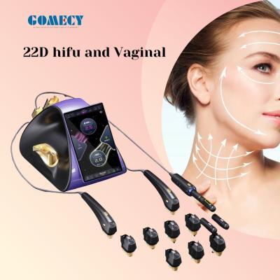 China 22D Cartridge Vaginal Tightening Machine Portable Face Smas 22D 12D Hifu Lifting Machine 2 In 1 for sale