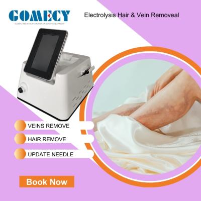 China Newest Production 13.56MHz RF Electrolysis Hair Removing Vascular Remove RF Beauty Machine for sale