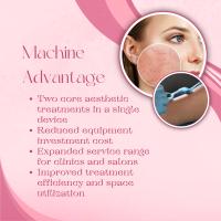China Professional Skin Management Radio Frequency Vascular Care Device With Electrolysis Hair Removal Integration for sale