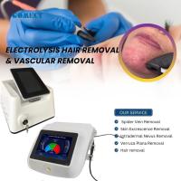 China Electrolysis System Permanent Solution Removing  Hair Colors and Vascular Removal Machine for sale