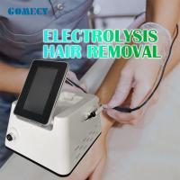 China Professional Galvanic Electrolysis Hair Removal Machine with Insulated Precision Needles for sale