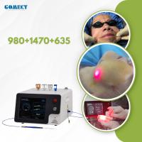 China Professional 980nm 1470nm 635nm Triple Wavelength Diode Laser System for Vascular Removal Lipolysis Skin Tightening Medical Device for sale