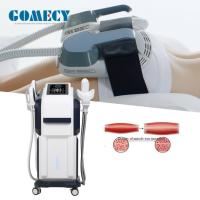 China 4 Handles 360 Degree Fat Freeze Body Sculpting Cryolipolysis Slimming Machine with 7 Tesla HI-EMT and Adjustable Cooling for sale