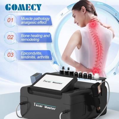 China 2 Handles Professional Pneumatic Shockwave Healing And Electromagnetic For ED Treatment Body Pain Relief for sale