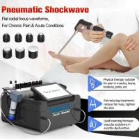 China Shockwave Therapy Machine with Dual Handle Design for Targeted Treatment of Knee Pain Cellulite and Soft Tissue Injuries for sale