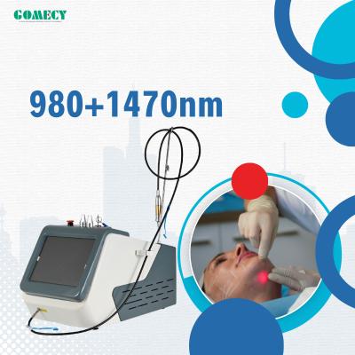 China CE Approved 980nm 1470nm Diode Laser for Vascular Spider Vein Removal Onychomycosis Treatment and Laser Lipolysis Slimming Machine for sale