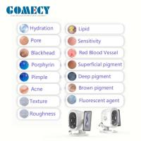 China High Speed Test Skin Detection 5 Major Symptoms Test Face Analysis Machine for sale