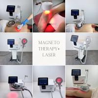 China PM-ST NEO 5 Tesla Magneto Therapy Machine Dual Laser 650nm 808nm for Deep Tissue Pain Relief and Sports Injury Rehabilitation for sale