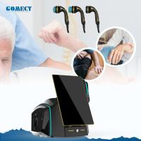 China Focused Shockwave Therapy Machine for Deep Tissue Pain Relief Electromagnetic ESWT Physiotherapy Device with 15.6 Inch Screen for sale