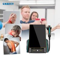 China Focused Shockwave Therapy Machine for Deep Tissue Pain Relief Electromagnetic ESWT Physiotherapy Device with 15.6 Inch Screen for sale