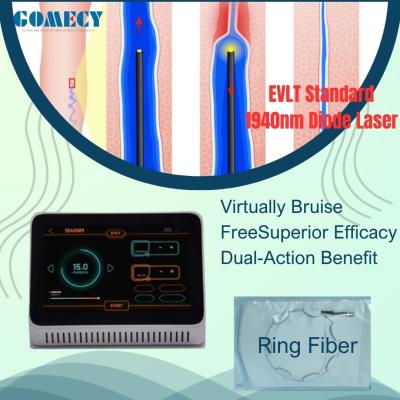 China 1940nm Advanced EVLT/EVLA Varicose Vein Surgical Laser Electricity Air Cooled for Phlebology for sale